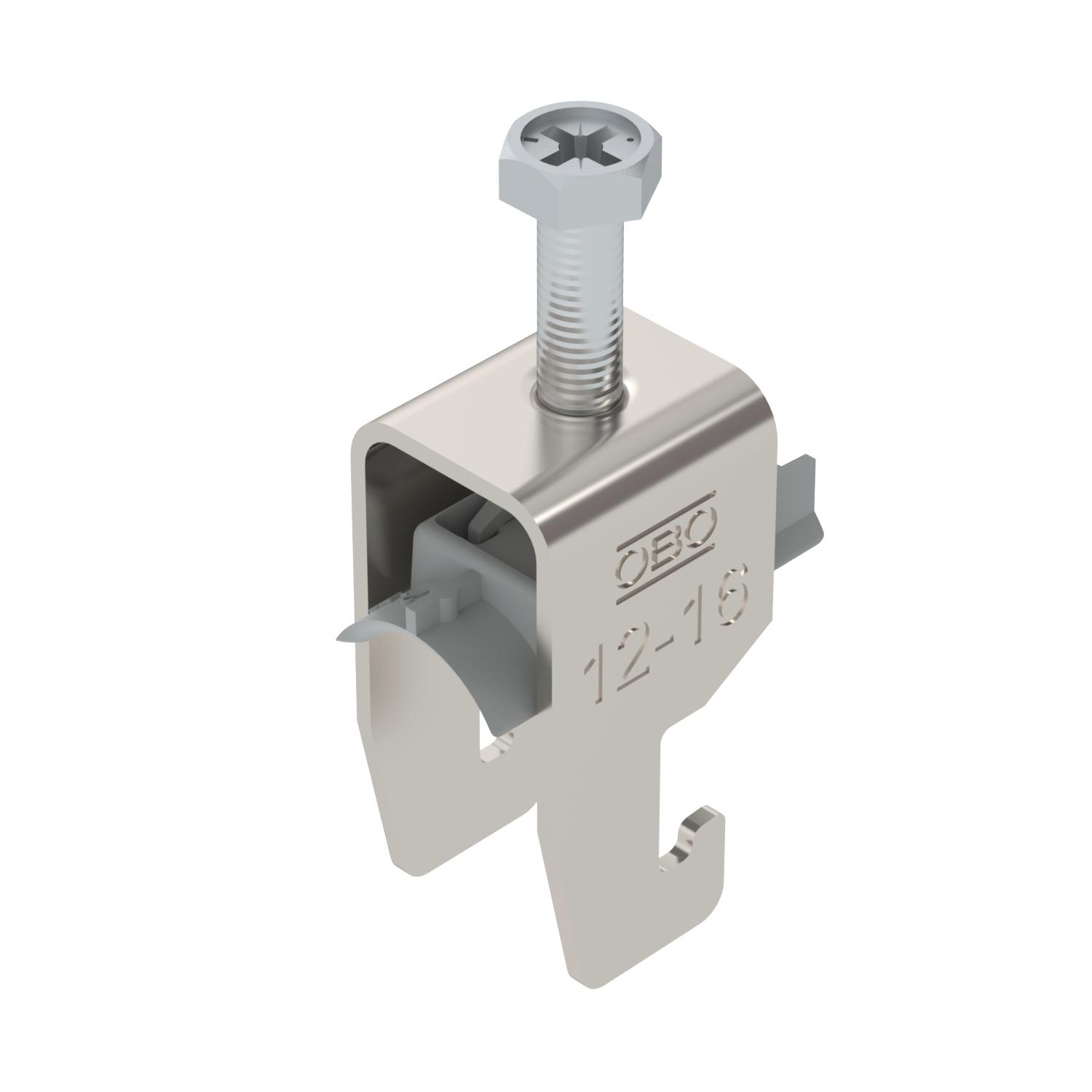 Vienguba apkaba, U formos kojelė, su plastikine prispaudimo plokštele ...